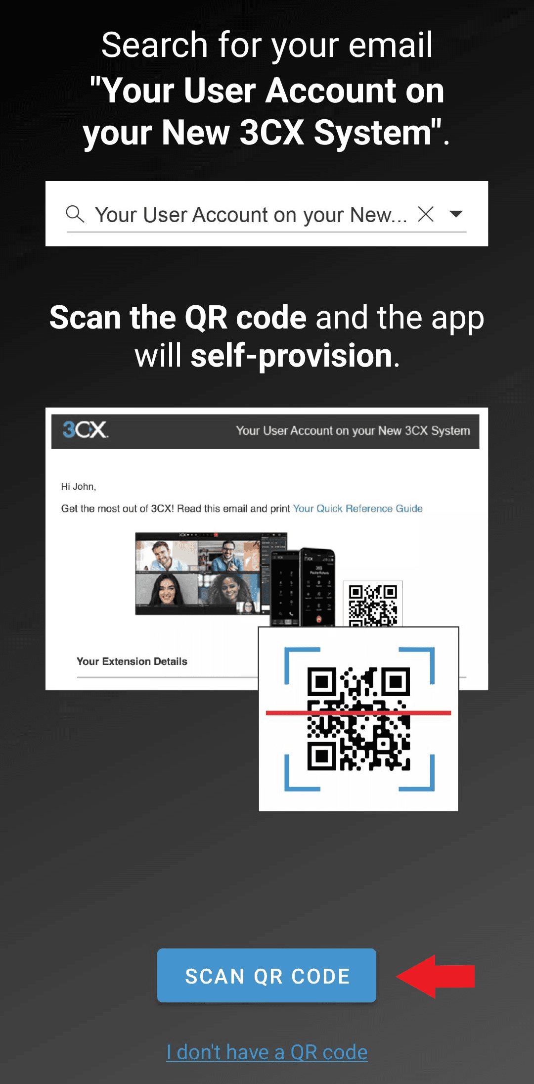 Configuring the 3CX mobile app | PBX Blue