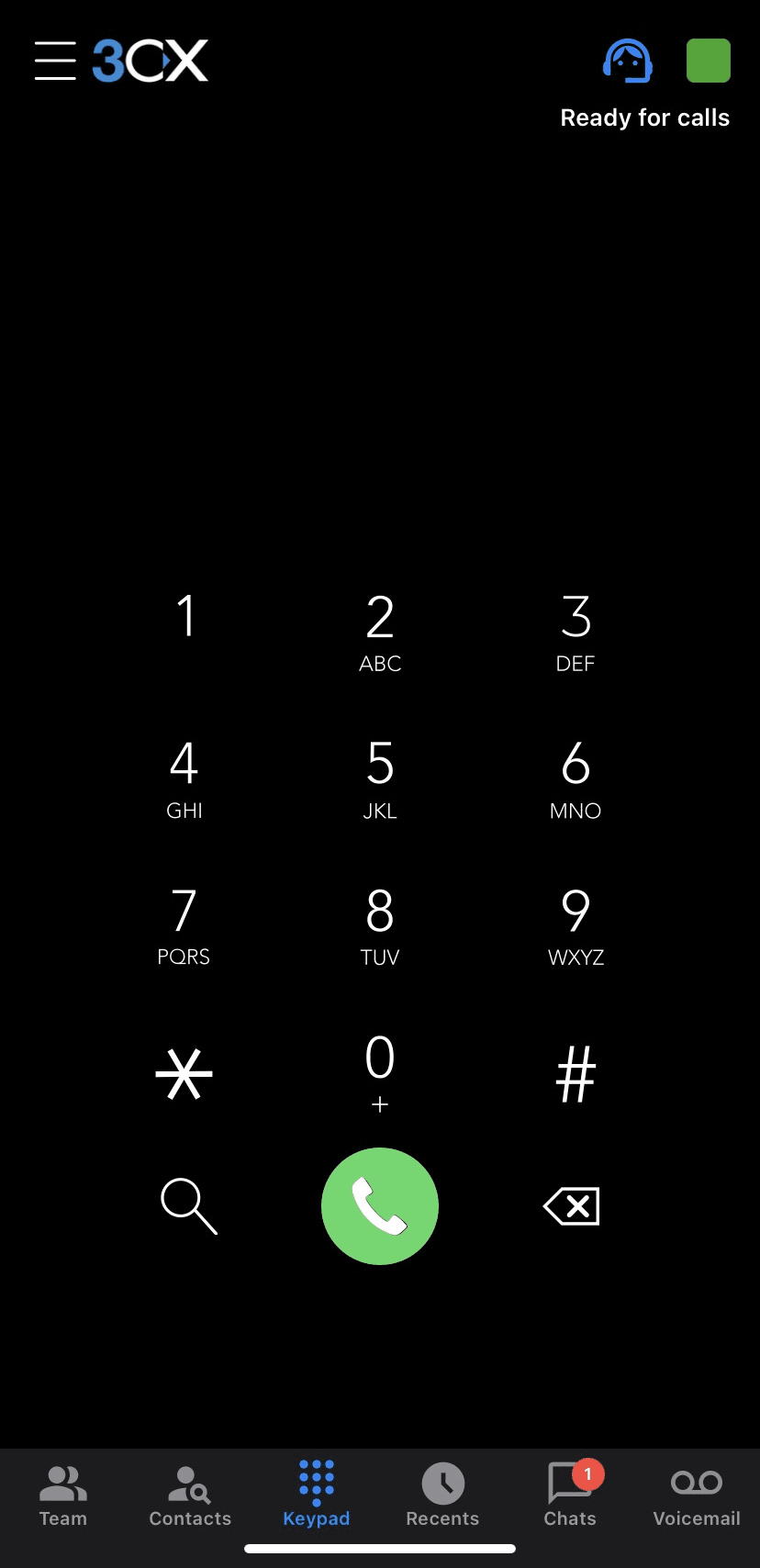 Configuring the 3CX mobile app | PBX Blue
