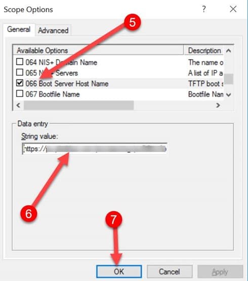 How do I configure DHCP Option 66 on a Windows server? | PBX Blue
